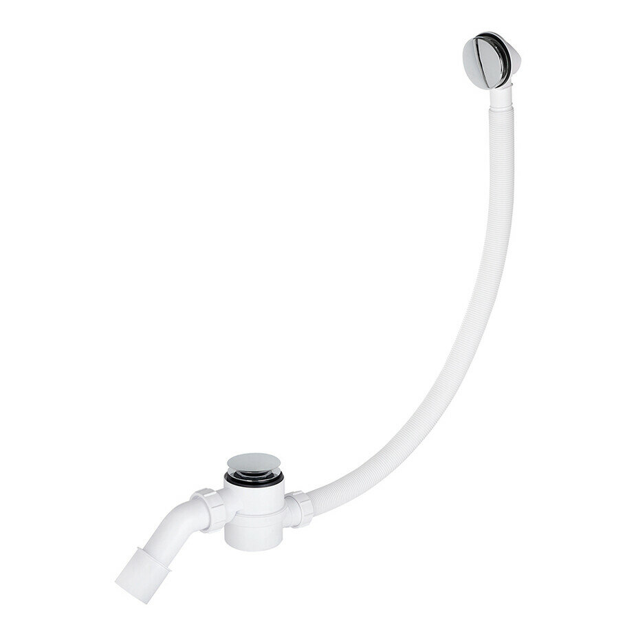 Сифон для ванны 1 1/2х40 мм с выпуском d70 мм клик-клак с соединением 40/50 мм (MRB12)
