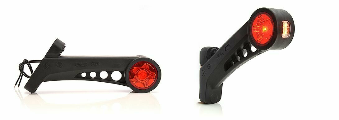 WAS Фонарь габаритный передне-задний с дополнительным боковым габаритом