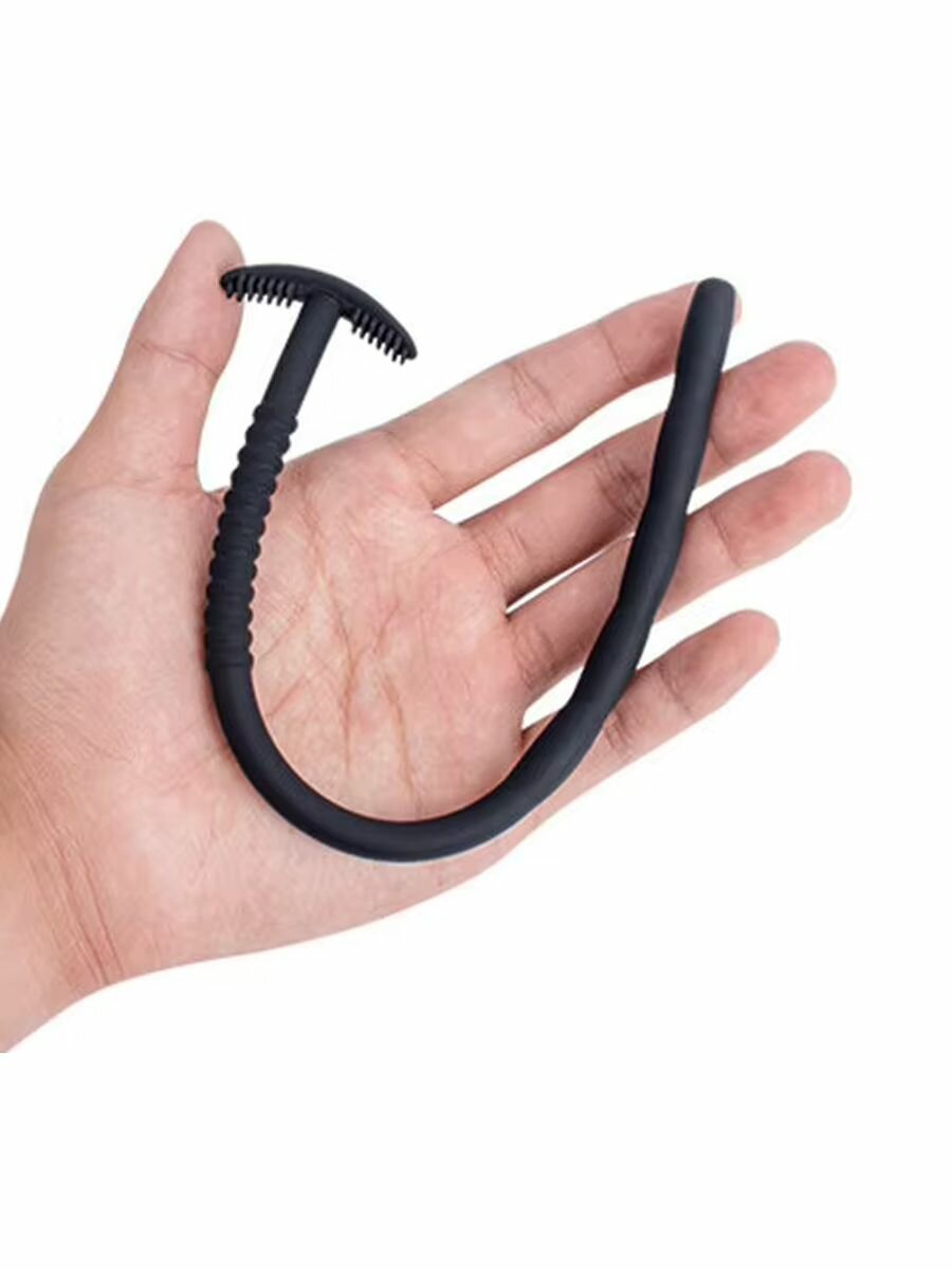 Мужской силиконовый гибкий стимулятор уретры, 25см