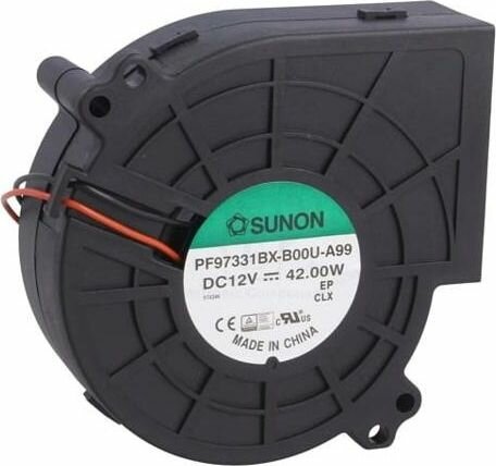 Вентилятор SUNON PF97331BX-B00U-A99 blower 12В DC 97x95x33мм подшипник качения 92,93куб. м/ч 63,2дБА 1 шт
