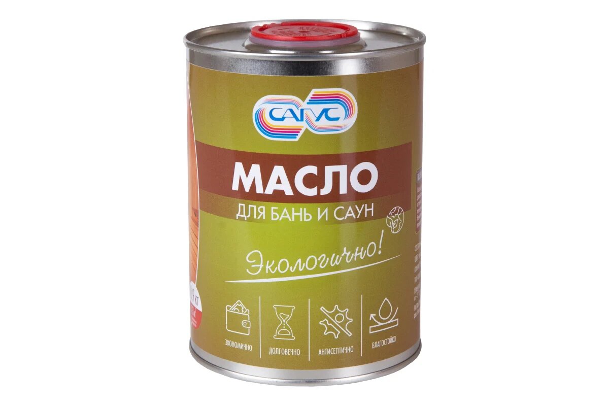 Сагус Масло для бань и саун 0,9 кг БС 0876