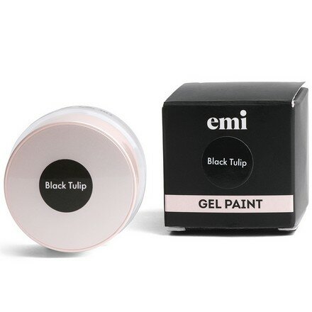 Гель-краска EMI Classic, Черный тюльпан, 5 мл