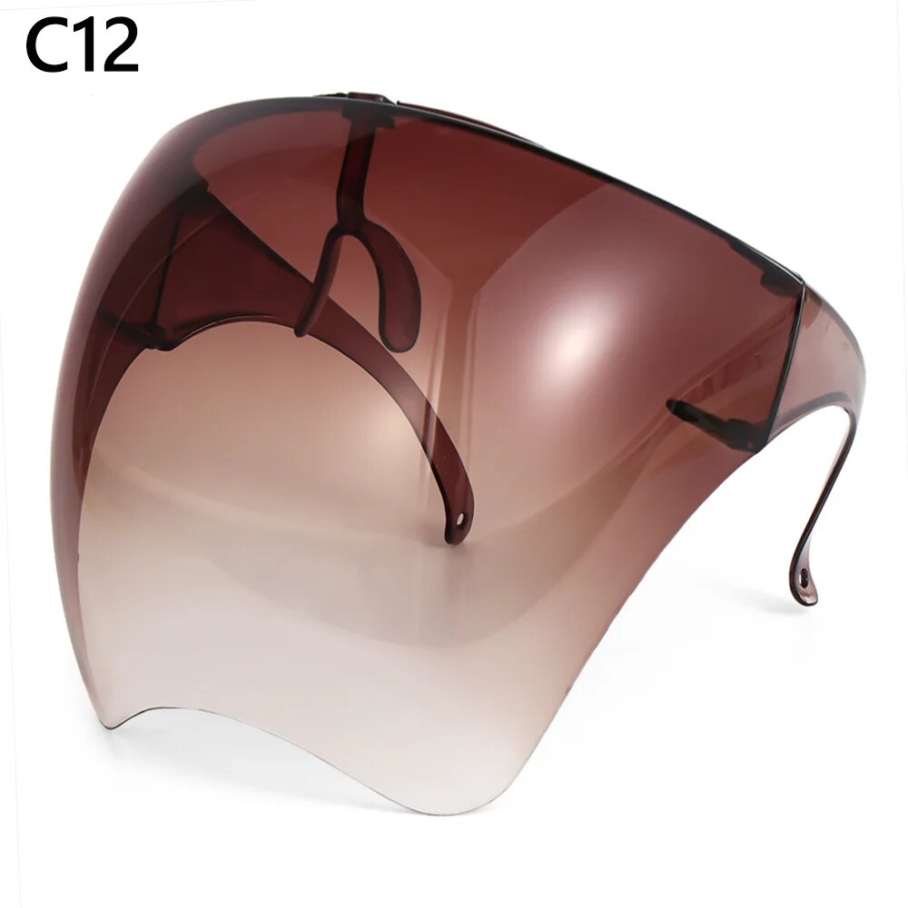 Защитные очки на все лицо, защитные очки с козырьком, противотуманные очки, солнцезащитные очки C12