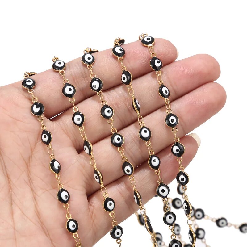 Цепочка для бижутерии из нержавеющей стали Touredbeads 1 метр 6 мм