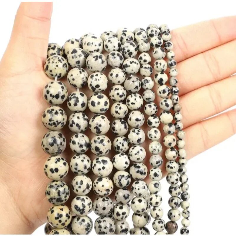 Натуральные каменные бусины Агат Малахит Лазурит Нефрит 4 6 8 10 мм