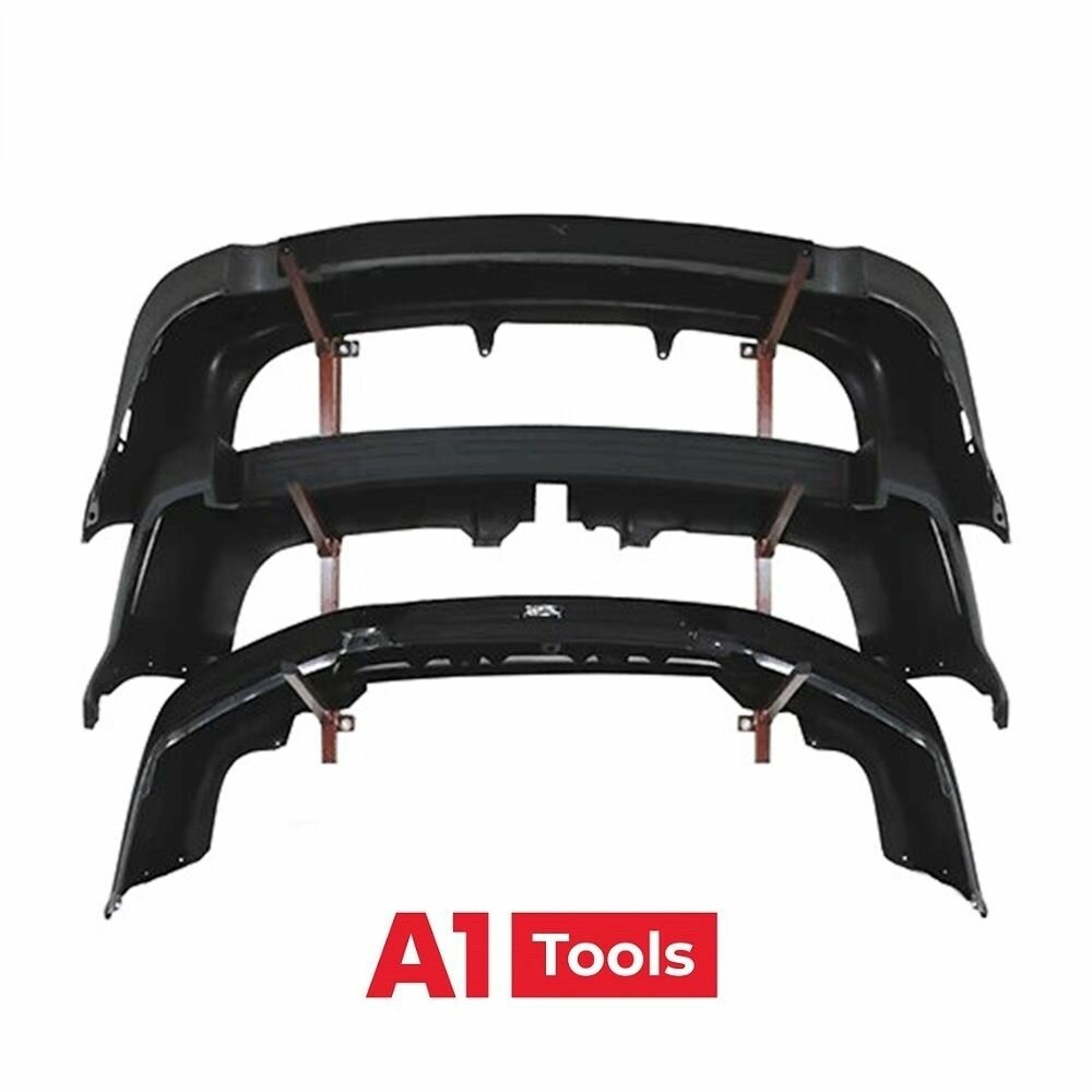 Настенный стенд для бамперов A1 Tools Wall Mounted Folding, складная стальная конструкция