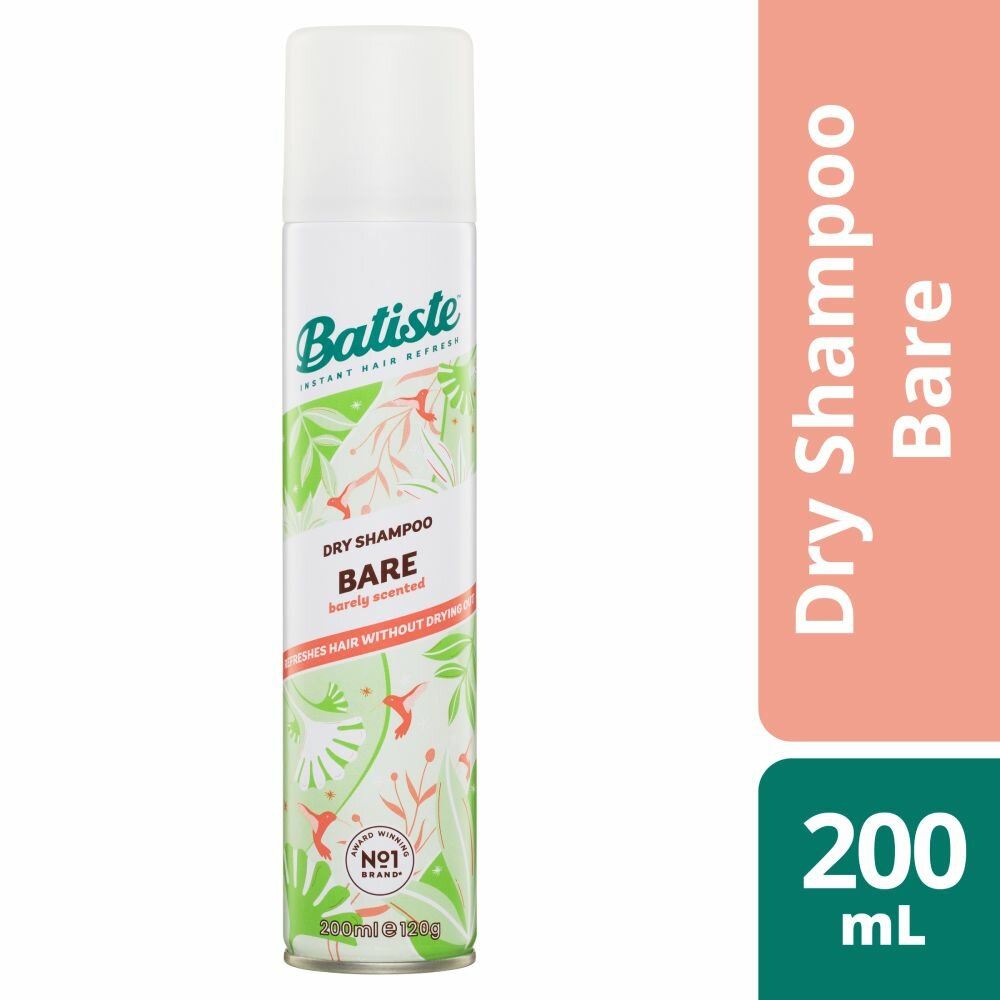 Batiste BARE Dry Shampoo - Сухой шампунь 200 мл