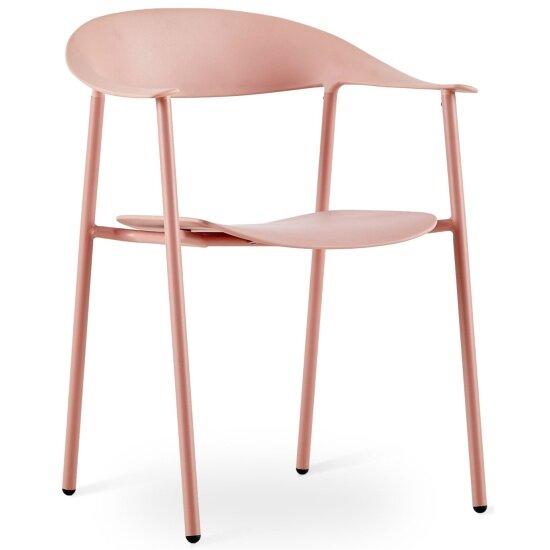 Стул Stool Group Eila пластик розовый