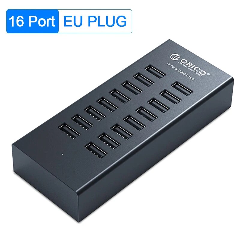 ORICO 16-портовый USB-хаб EU Plug