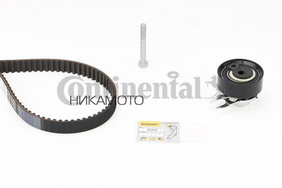 CONTINENTAL CT846K2 Комплект ремня ГРМ VAG CORDOBA/IBIZA/CADDY/FOX/LUPO/POLO 95- 1.0/1.4/1.6