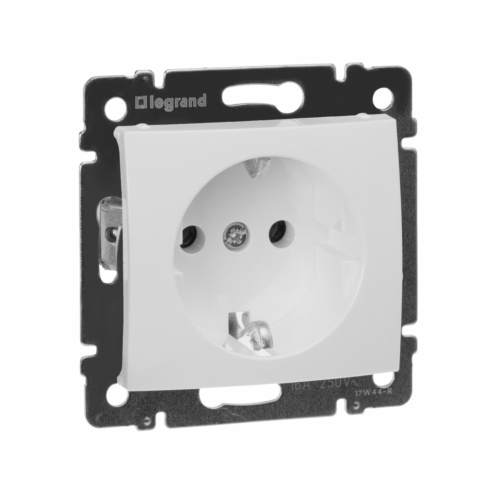 Legrand Valena Бел Розетка 1-ая с/з (в комплекте 3 шт)