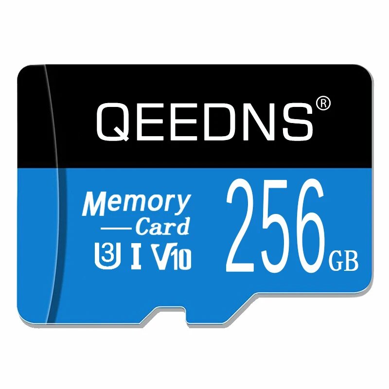 Qeedns microSD карты памяти Class 10 8-512 ГБ 256GB