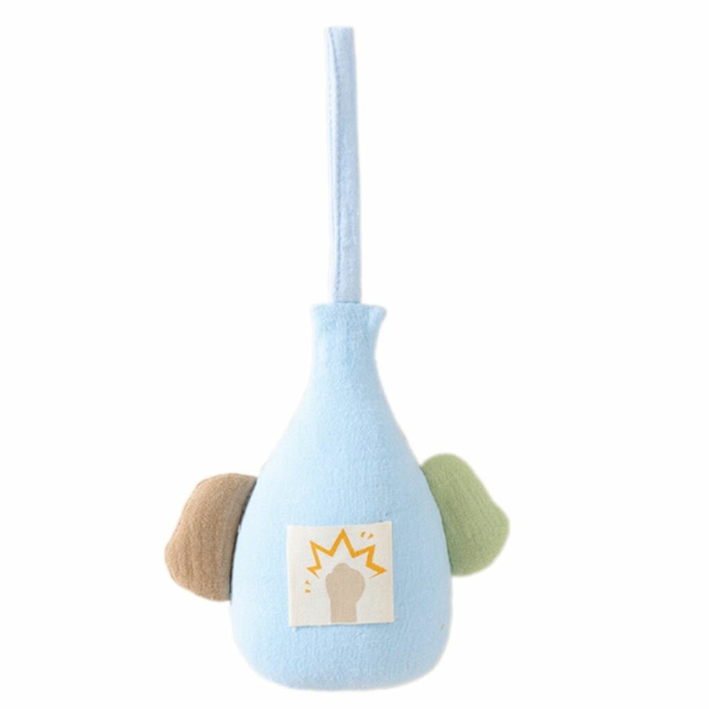 Детское полотенце, Игрушка-успокоитель для младенцев - светло-голубой