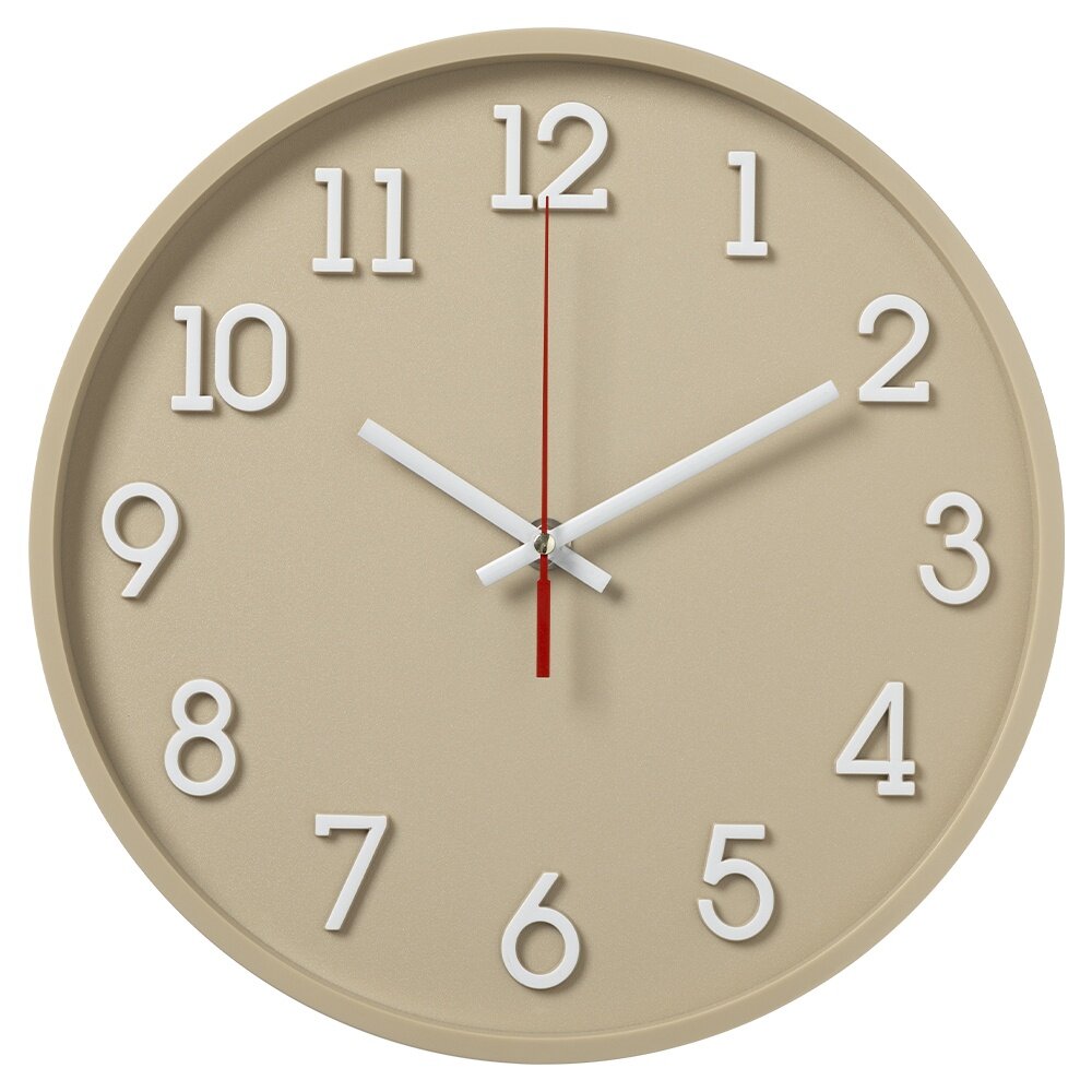 Часы настенные 2831-004 бежевые «Классика»
