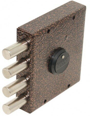 Замок накладной Сенат ЗН4-ГС1, 3 ключа, импортный (003)