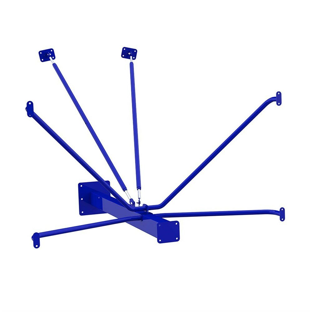 ZAVODSPORTA Ферма для баскетбольного щита игрового на растяжках вынос 1800 мм ZAVODSPORTA Синий