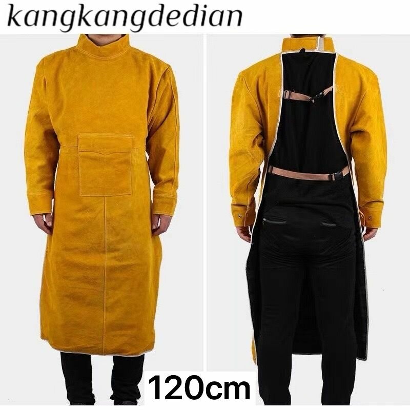 Фартук сварщика, антипригарный, износостойкий, устойчивый к высоким температурам, огнестойкий, XXXL