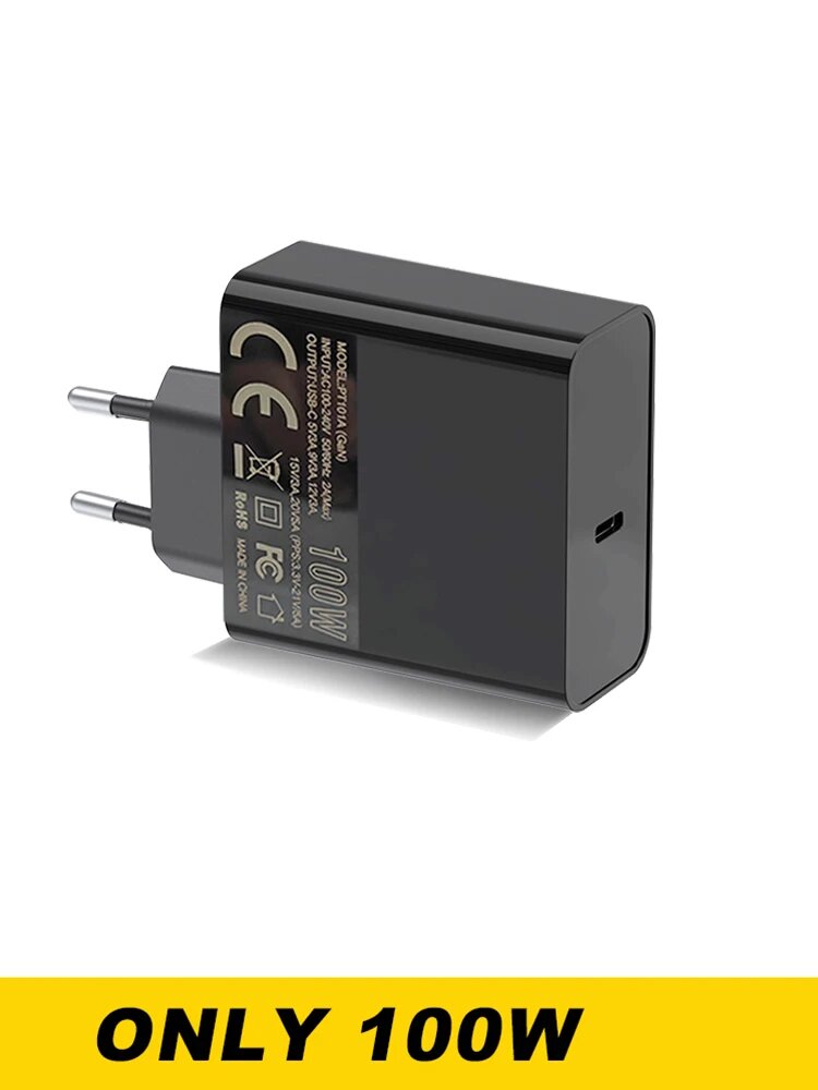 Кабель TYPE-C для паяльников HS-01/HS-02/TS101 ЕС, Only 100W