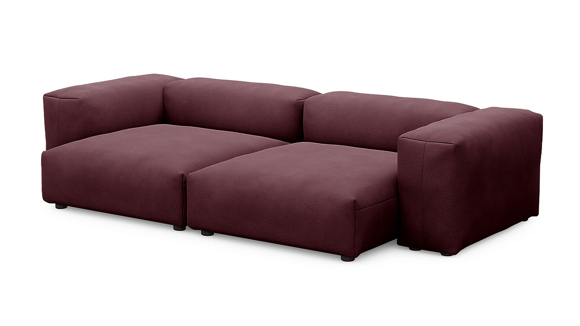 Диван Фиджи двухсекционный (большой и глубокий) Velutto 15 NEW 273x137x62 см, Велютто, нераскладной Фиеста