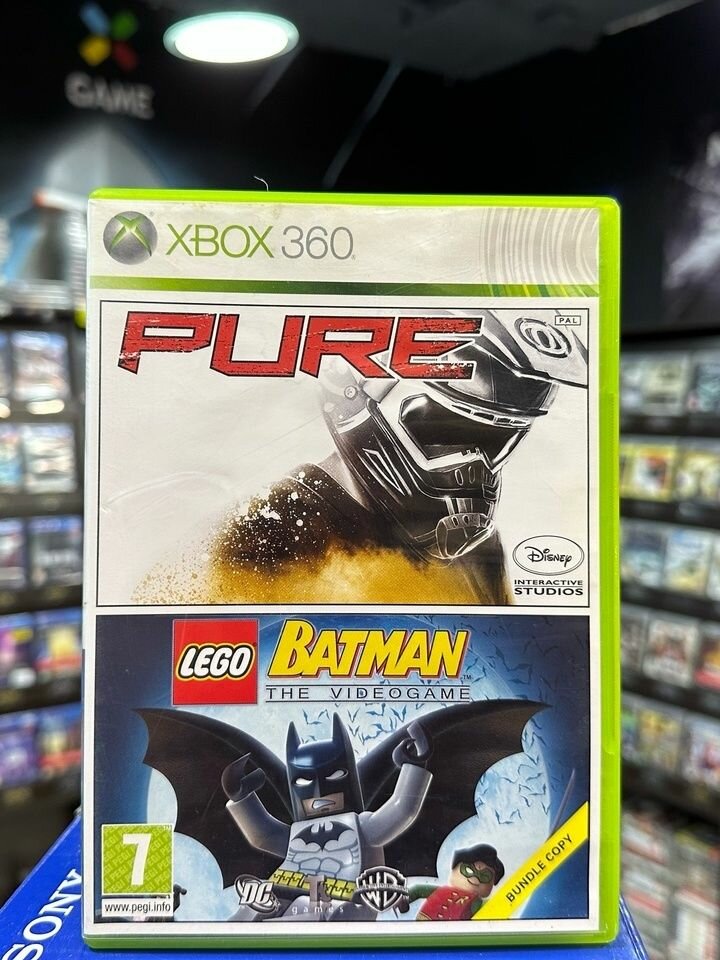 Игра Pure + LEGO Batman (Xbox 360) (Box)