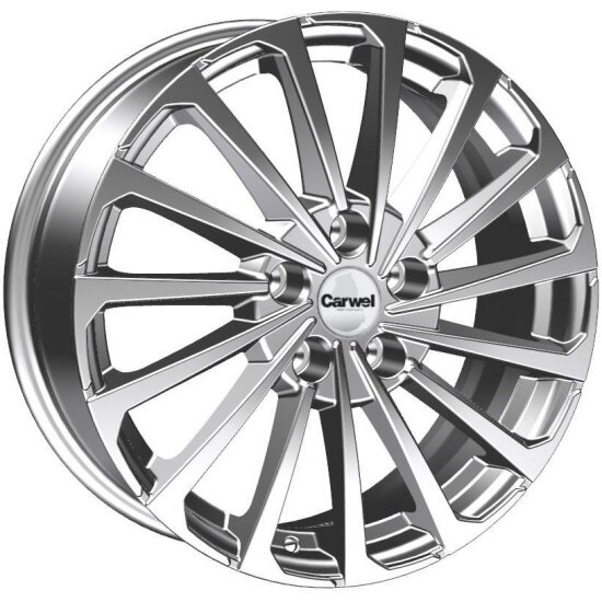 Диск Carwel Кагра 1721 (Creta/ Elantra '21) 6.5x17 5/114.3 ET49 D67.1 SLT (Арт.122491)