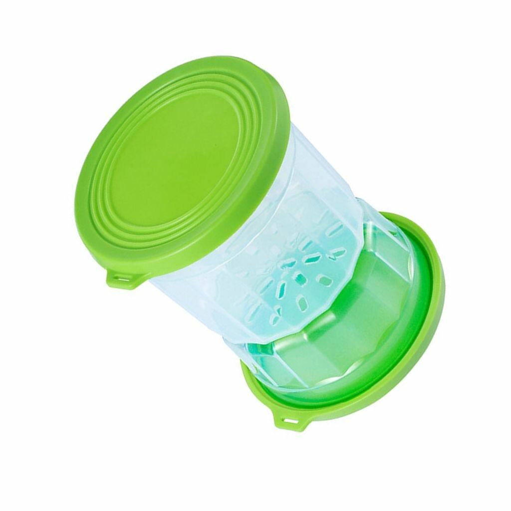 Стеклянная банка для солений с широким горлом, Зеленый