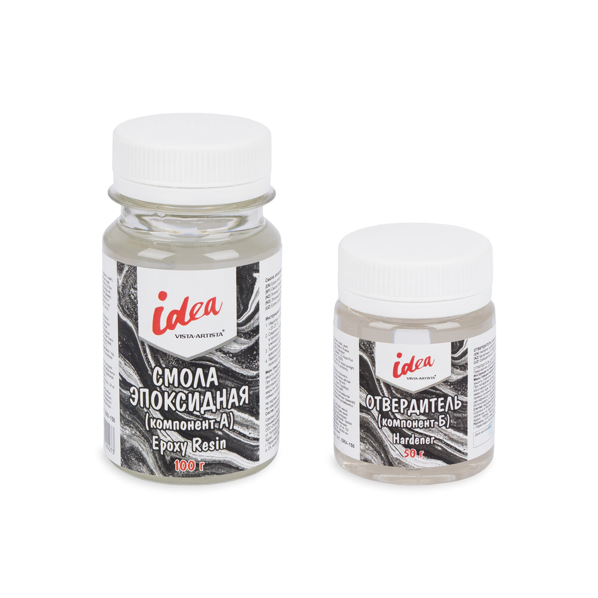 VISTA-ARTISTA ERV-150-JG78 Эпоксидная смола двухкомпонентная А+В 150 г для творчества