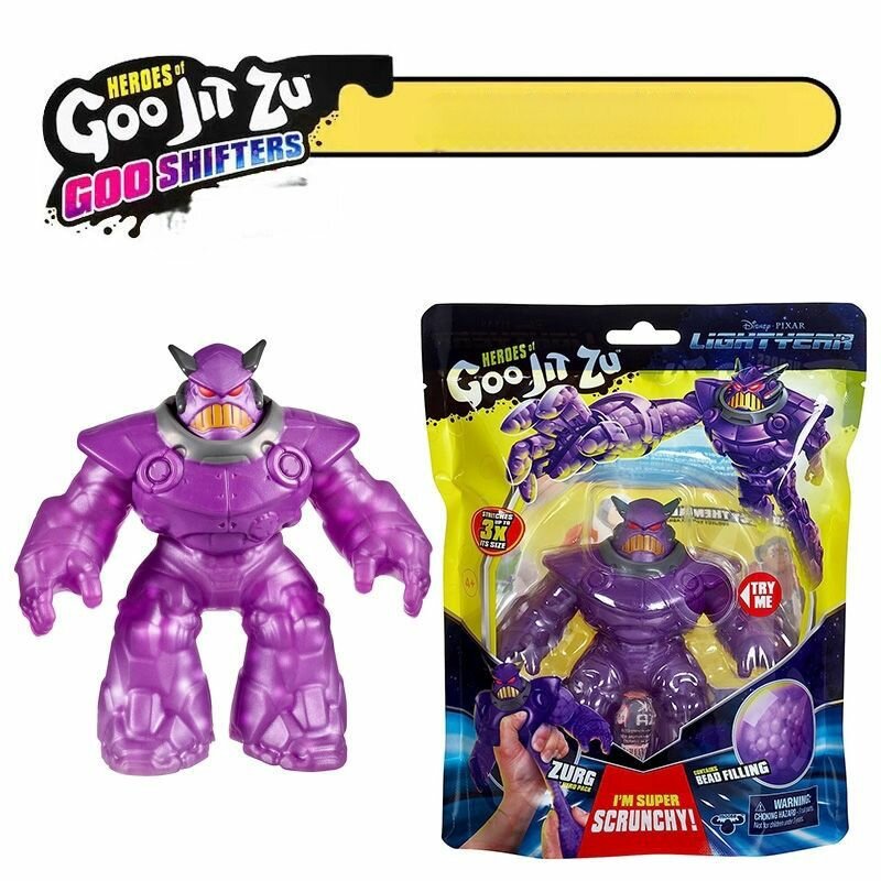 Гуджитсу Игрушка Zogg тянущаяся фигурка GooJitZu