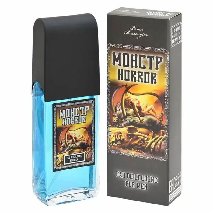 Одеколон мужской монстр Horror, 100 мл