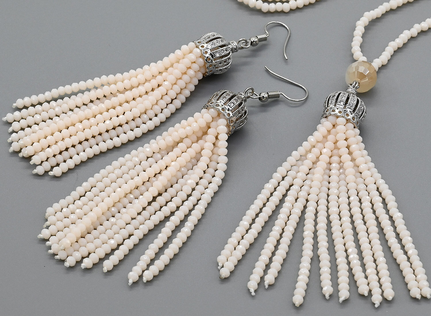 Серьги, циркон