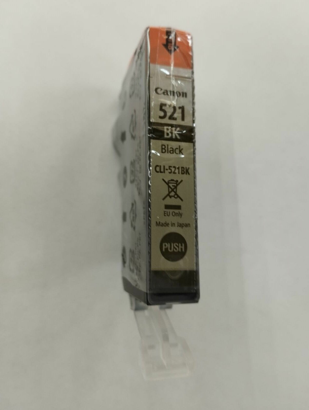 Картридж Canon CLI-521BK без коробки в вакуумной упаковке