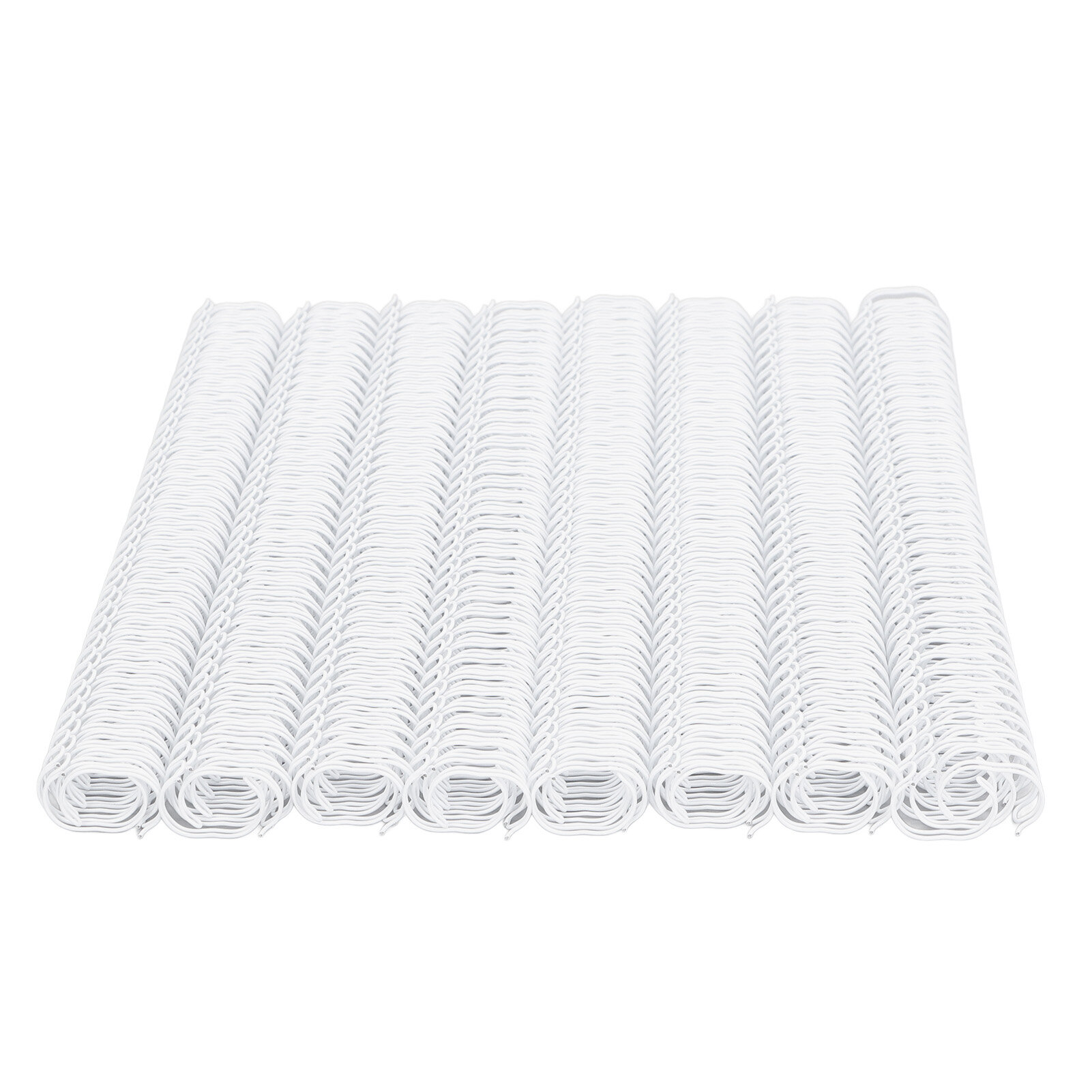 100шт -шкафы с двумя петлями привязывание проволоки шипии 9/16 дюйма 34 петля 3: 1 шаг 120 листовой емкость A4 Спиральная связывающая катушка для студента -коллега белый