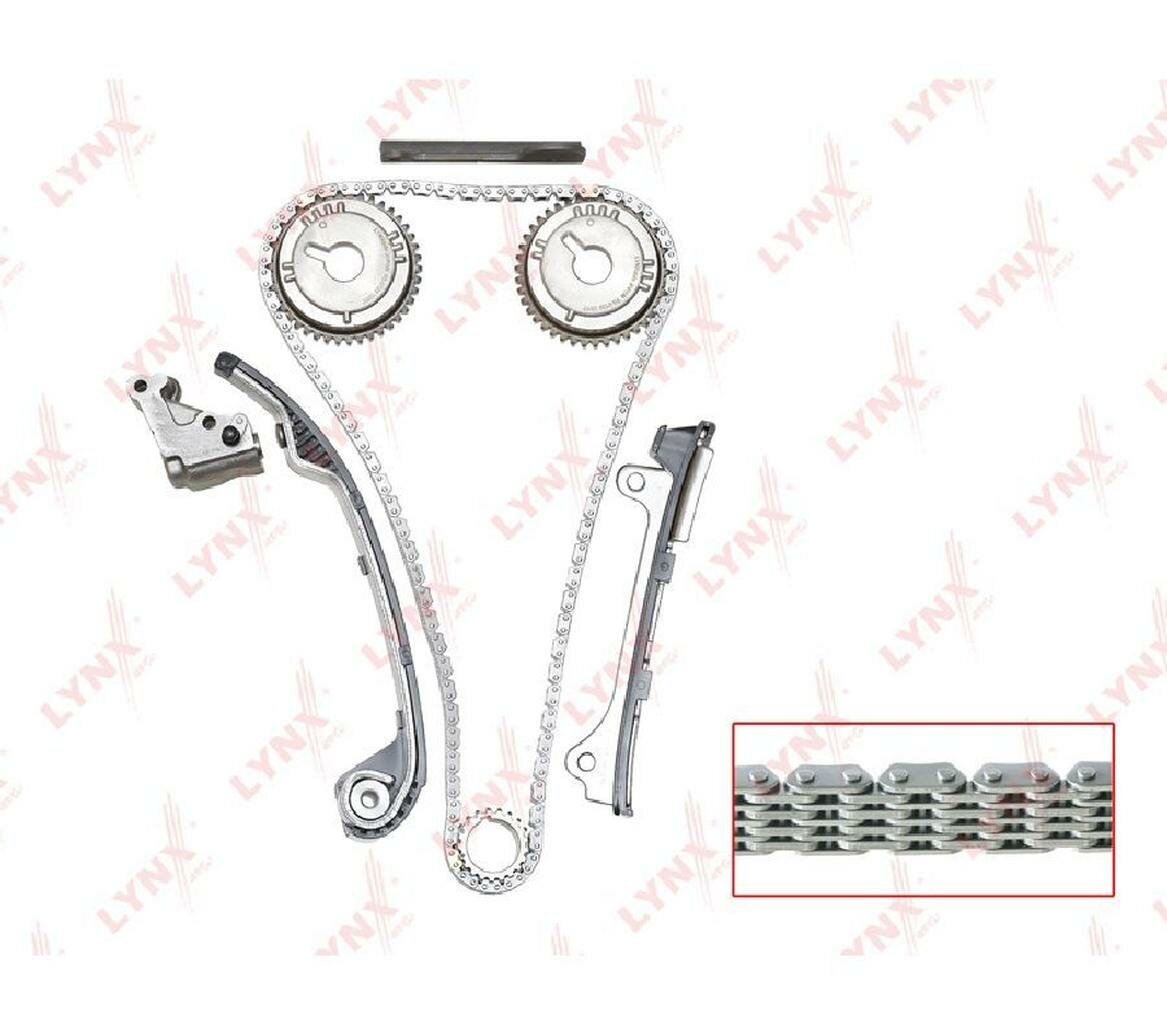 Комплект цепи газораспределительного механизма (ГРМ) Lynx TK0052