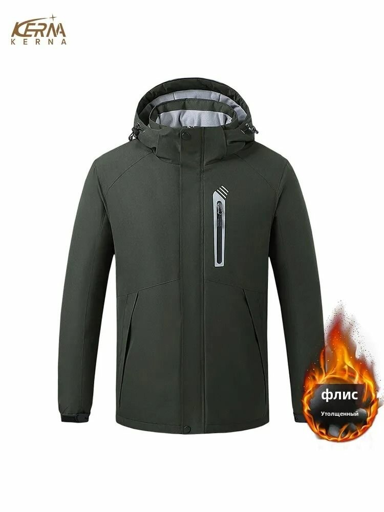 Мужская спортивная куртка с электрическим подогревом zone 8 для кемпинга на открытом воздухе, рыбалки и катания на лыжах