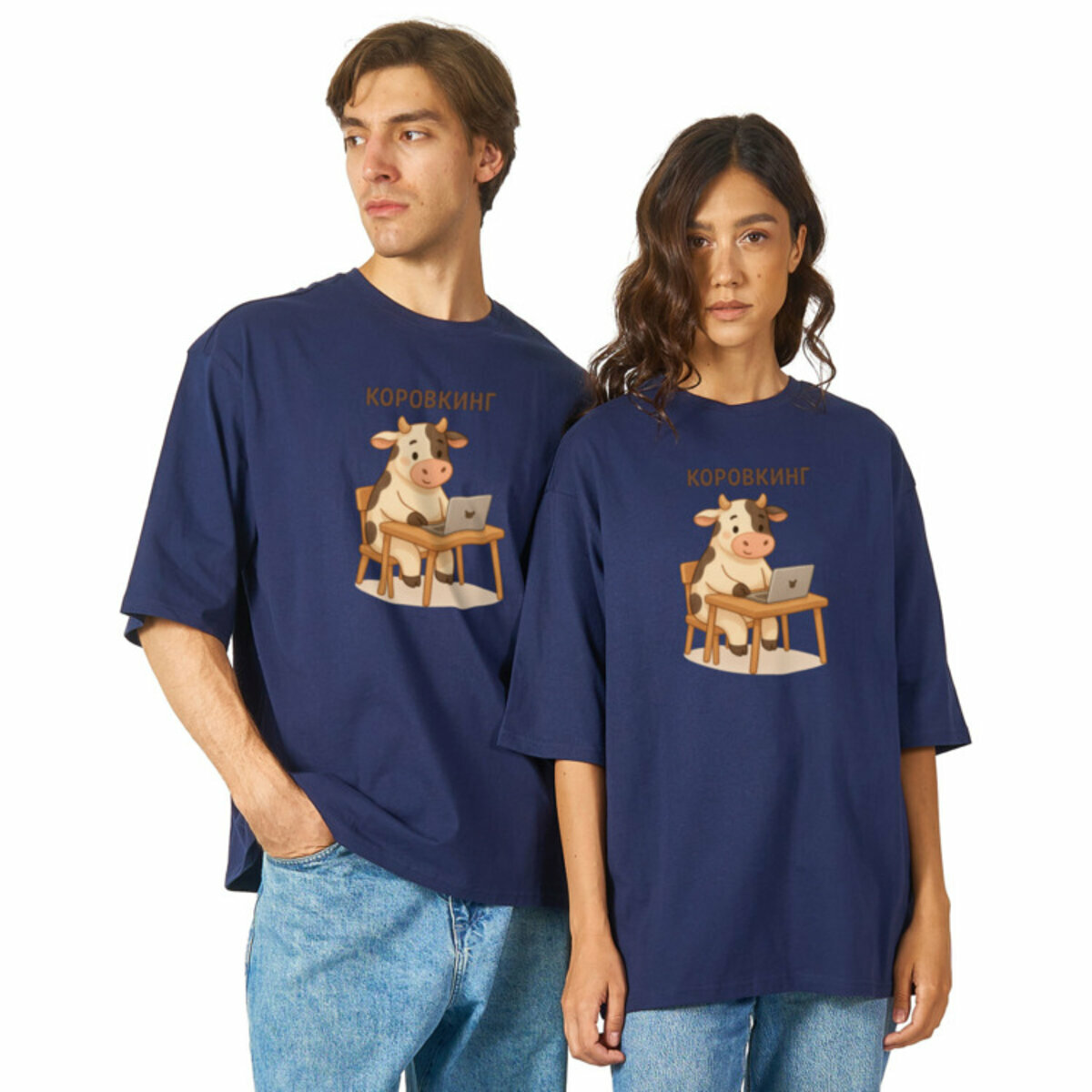 Футболка спортивная Оверсайз