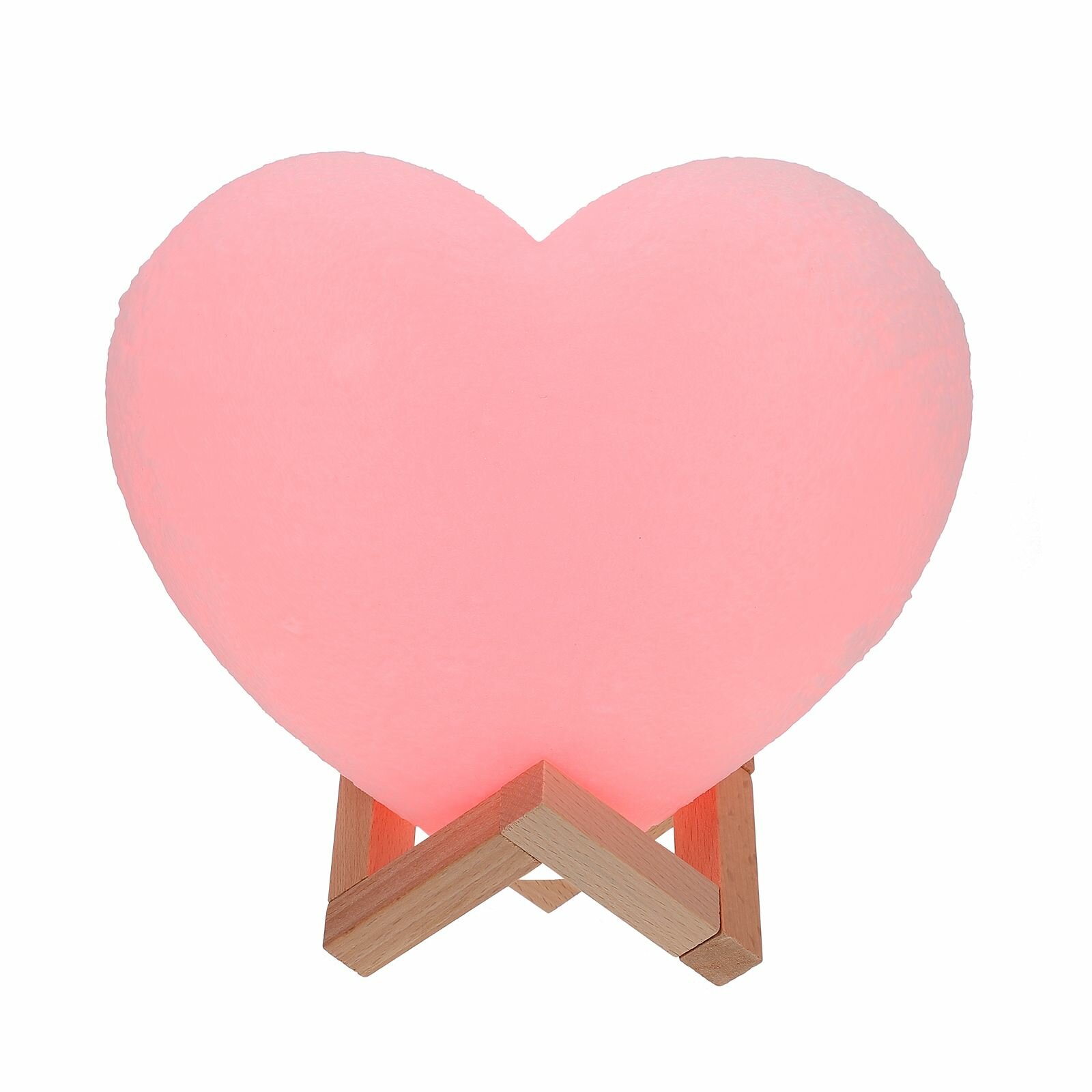 Светодиодный Ночник В Forme Сердца Для Сна Размер 20X15X10Cm Белый