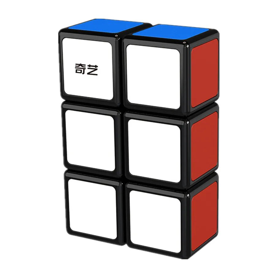 Кубики Рубика Qiyi 1x2x3, 2x2x3, 2x3x3, 123, 223, 233, 133 — скоростные Черный, 123 Black