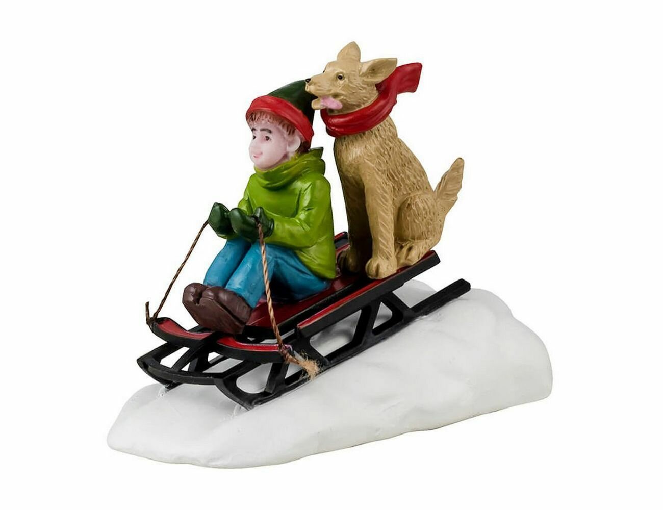 Фигурка 'С горы со свистом!', полистоун, 7 см, LEMAX 42351-lemax