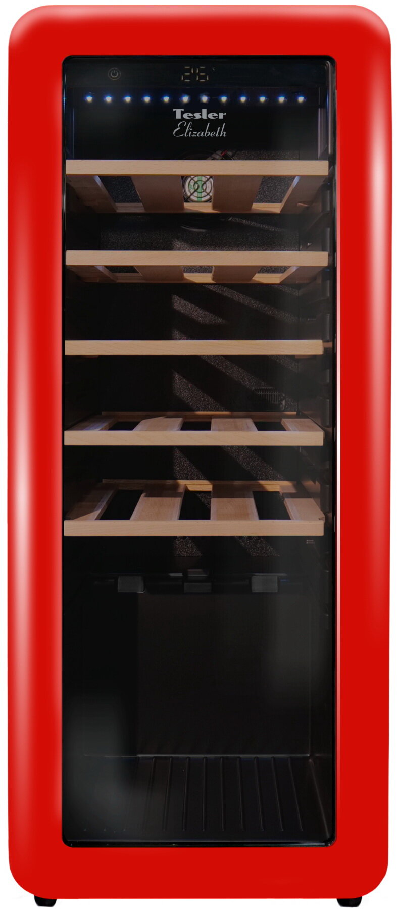 Винный шкаф Tesler CWC-248 RUBY RED LD