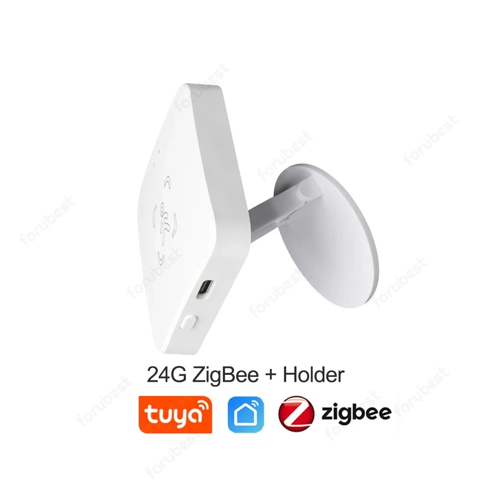 Tuya Wi-Fi/Zigbee датчик движения 24ГГц 24G ZigBee(Stand)