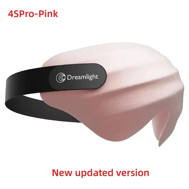 Маска для сна Mijia Dreamlight 3D черная 4SPro Pink