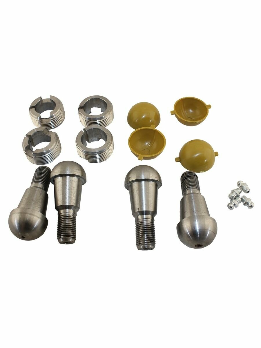 Шкворень для а/м Уаз Патриот, Хантер мост Спайсер на вкладышах (пласт. 2уса) нового образца (комплект 4шт без ключа) PR.3160-2304014-03 Pravt