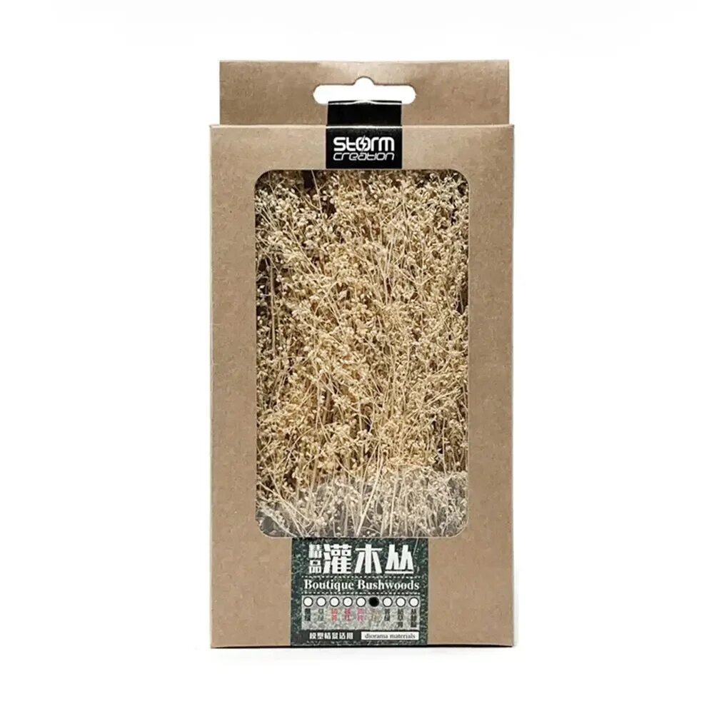 Миниатюрный пейзаж из ротанга для модели 1:72-1:6 Bush-1.5x10x17cm