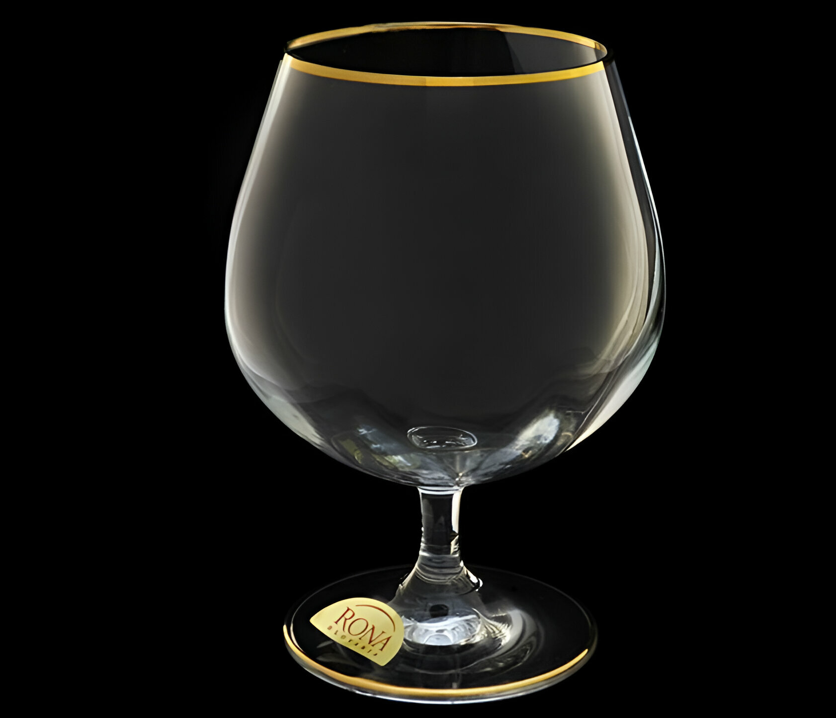 Набор бокалов RONA "Золотая отводка", для коньяка, стекло, 400мл, 6шт.