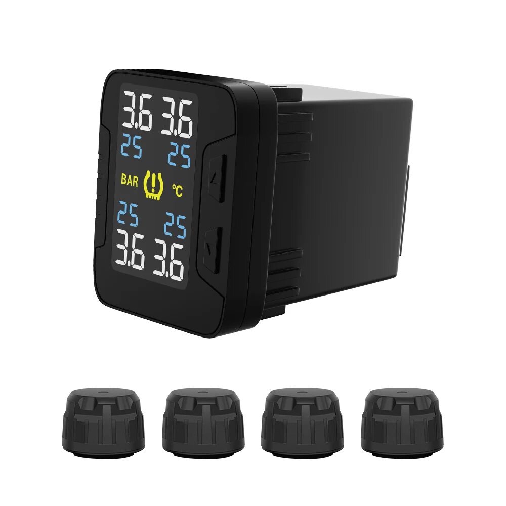 CAREUD для Nissan TPMS автомобильная электроника беспроводная система контроля 912H-WF-Black