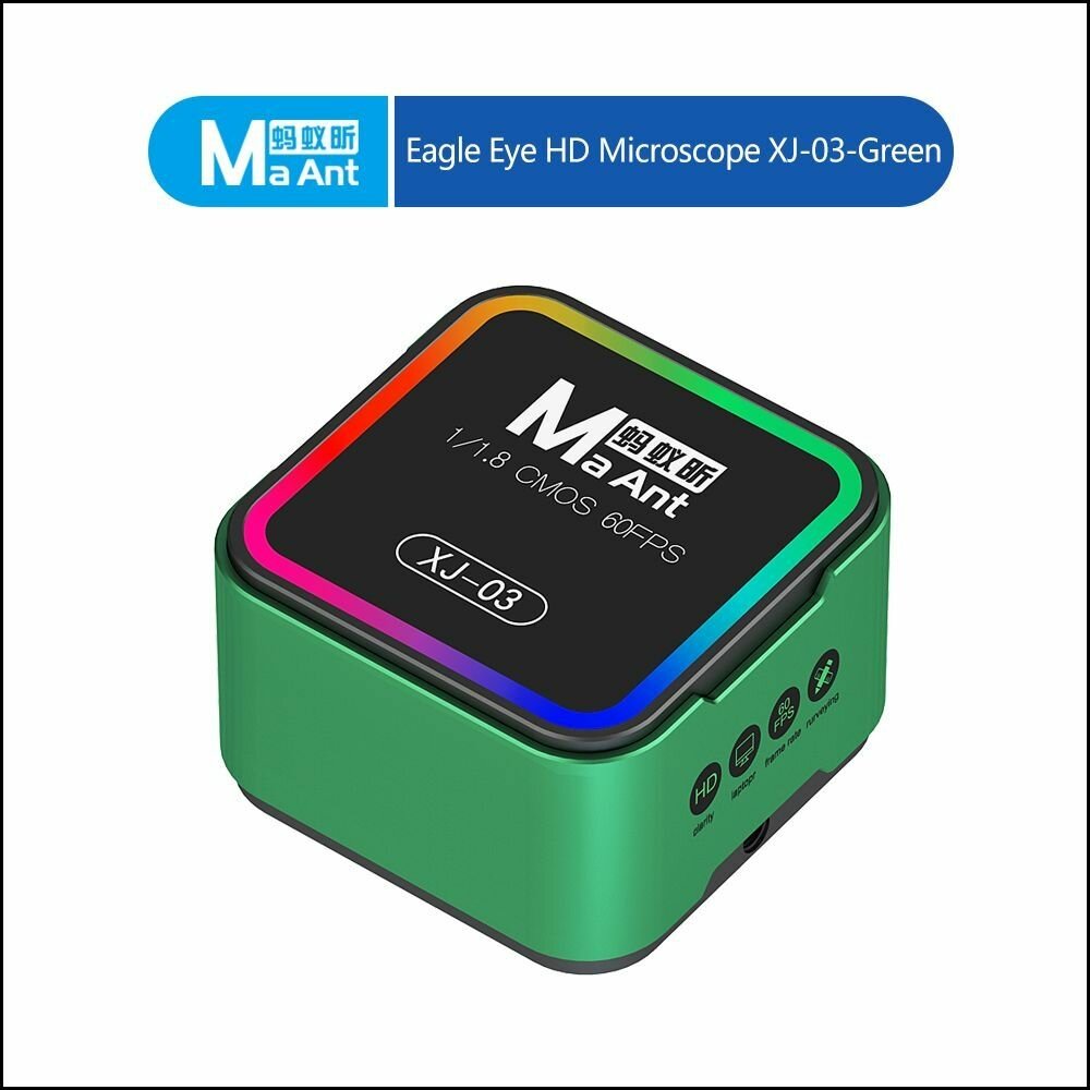 Эксклюзивная камера MaAnt XJ3 4K HD 60FPS с двухъядерным ARMпроцессором для микроскопа