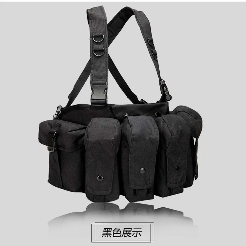 Тактический жилет AK MOLLE CS BK