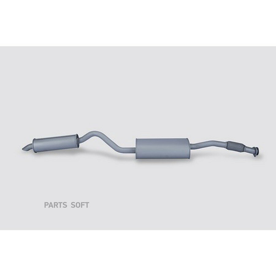 Глушитель+резонатор УАЗ-Хантер с 40905дв. Евро-4 3151-95-1201008-02 от официального дистрибьютора, UAZ, артикул 315195120100803