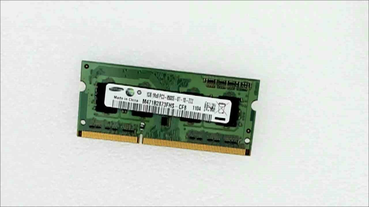 Оперативная память DDR3 1GB для ноутбуков