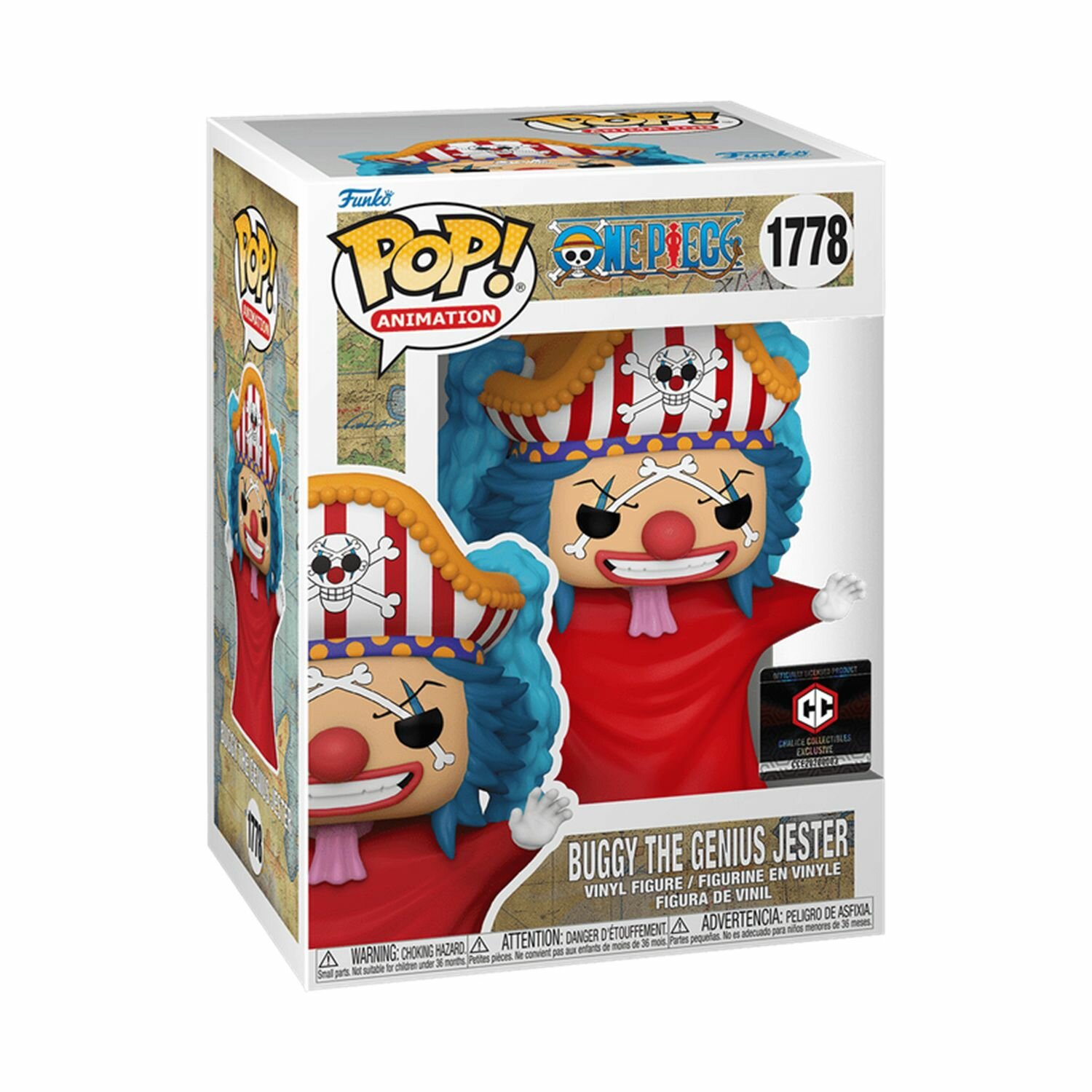 Поп Анимация: Ван Пис - Багги (После Пропуска Времени) funko pop